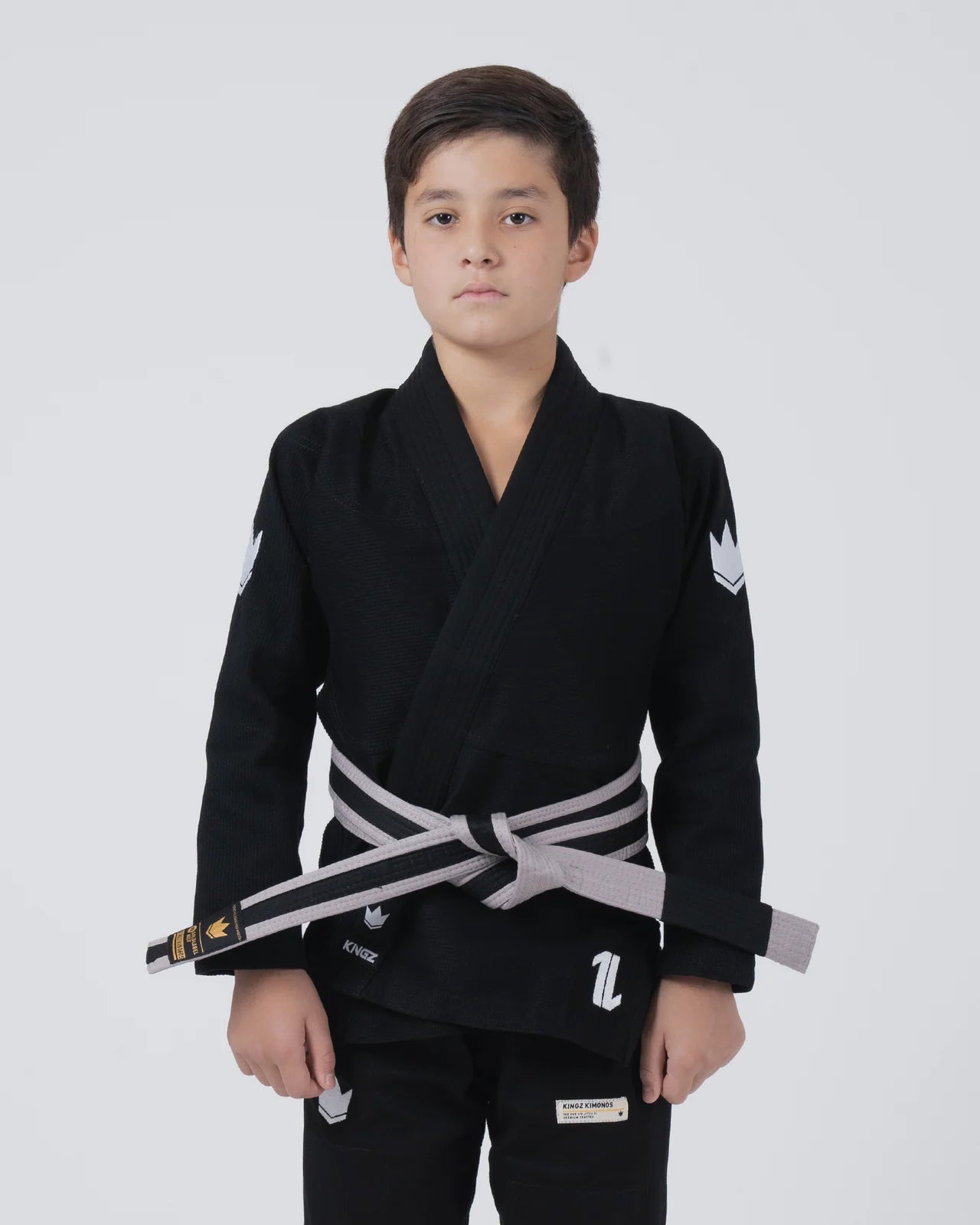 Kingz Kids The ONE V2 Jiu Jitsu Gi Black